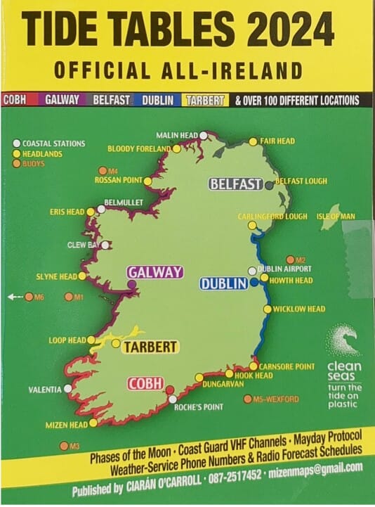 All-Ireland Tide Tables 2024 – Hardware & Marine Supplies
